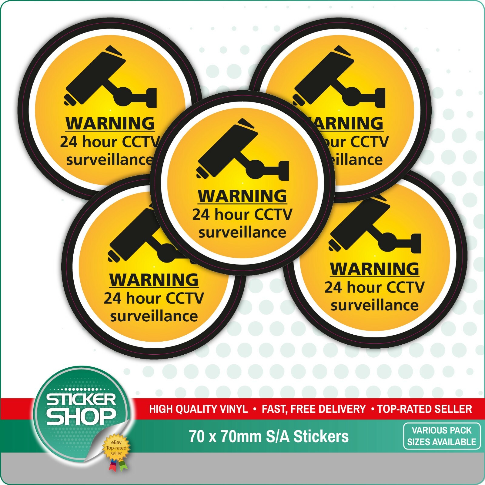 Various Self Adhesive Business Stickers Company Taxi HGV PSV Van Hotel ...