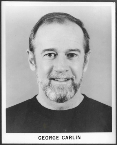 George Carlin Comedian Original 1980s Agency Promo Portrait Photo ...
