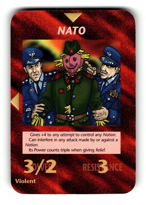 NATO Card Unlimited INWO Illuminati New World Order game | eBay