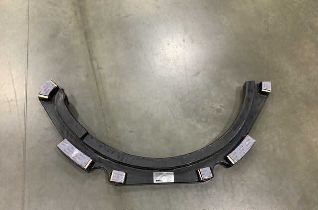 MRAP MRAP-BUFFALO BMI 700-3081 TURRET HATCH PAD REAR 3081 4135 2590-01 ...