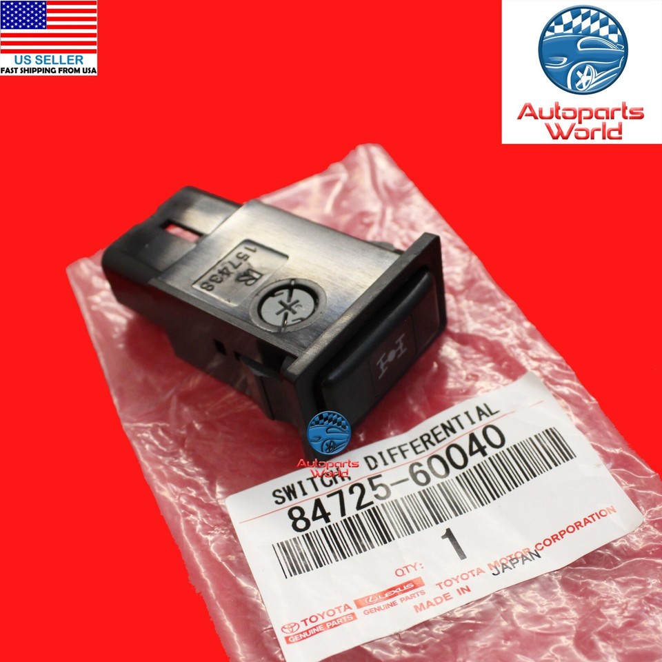 GENUINE TOYOTA RAV4 LAND CRUISER LX450 DIFFERENTIAL 4WD LOCK SWITCH ...