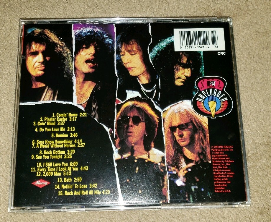 KISS cd UNPLUGGED ace frehley | eBay