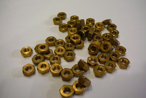 25 x M4 BRASS FULL NUTS SOLID BRASS (4mm NUTS 25-PACK) | eBay UK