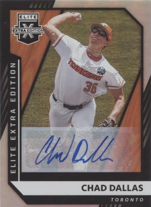 2021 Panini Elite Extra Edition - Chad Dallas #121 Signatures (AU, RC ...