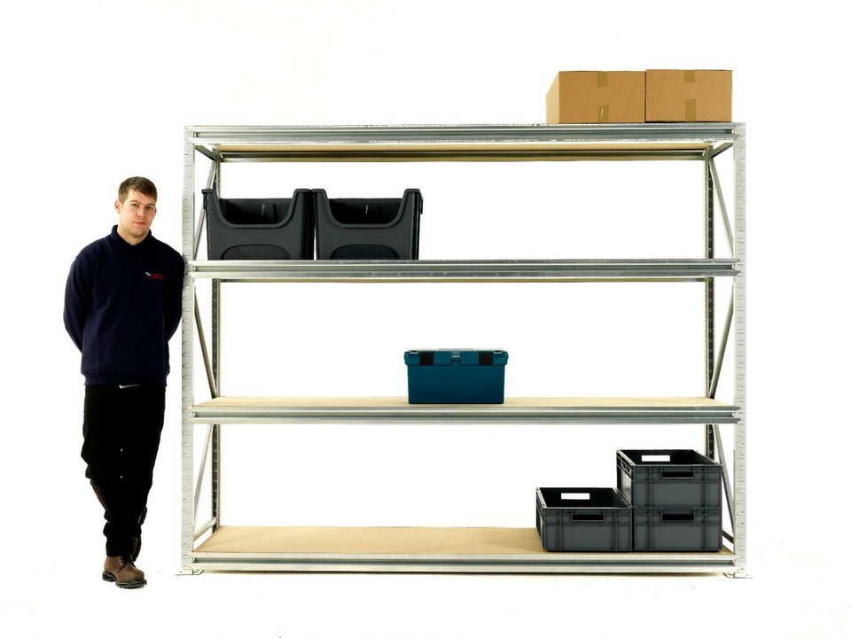 APEX Heavy Duty Industrial Longspan Storage Shelving / Racking ...
