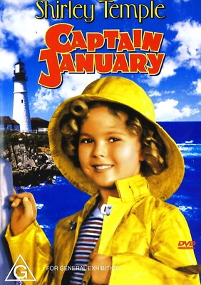 502A NEW SEALED SHIRLEY TEMPLE CAPTAIN JANUARY DVD Region 4 | eBay