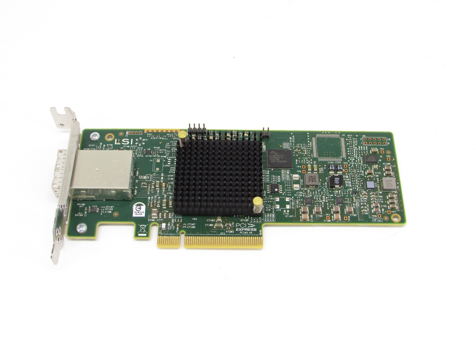 LSI Logic SAS9300-8e 12Gb/s H3-25460-02H SATA/SAS 8PORT Low Profile Card | eBay