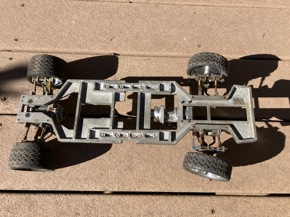 VINTAGE 1/8 SCALE DYNAMIC RC CAR EXTREMELY RARE FROM THE BEGINNINGS OF ...