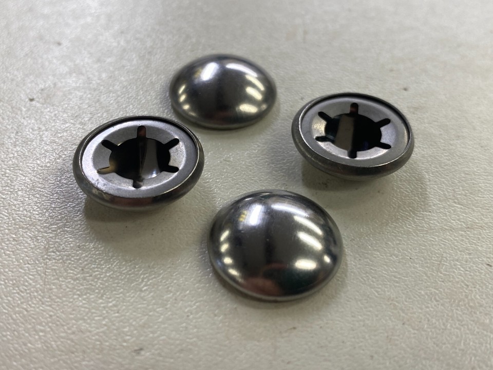 METRIC STARLOCK HUB CAPS 4 x AXLE DOME END CAPPED TOY WHEELS 6mm 8mm ...