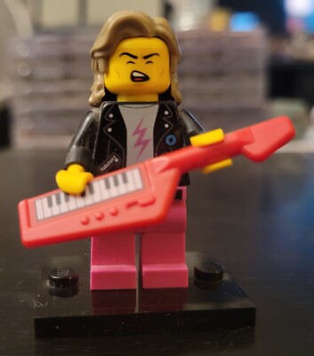 Lego Devo Keytar (aka 80s Musician) 71027 Series 20 Minifigure | eBay