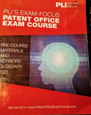 PLI Exam Focus Patent Office Exam Course ONLY Pre-Course Material ...