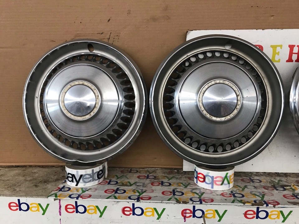1969 1970 Chevy CAPRICE NOVA TRUCK Hubcap 14" SET OEM Muscle Car | eBay