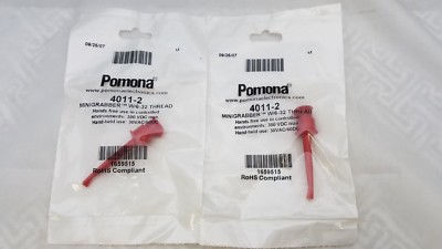 2 (LOT) MINI GRABBER RED WITH 6-32 THREADS | eBay