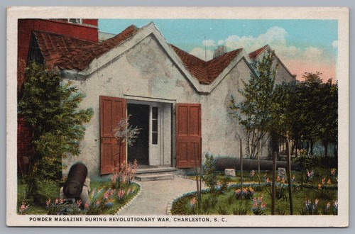 Powder Magazine During Revolutionary War Charleston SC Postcard | eBay