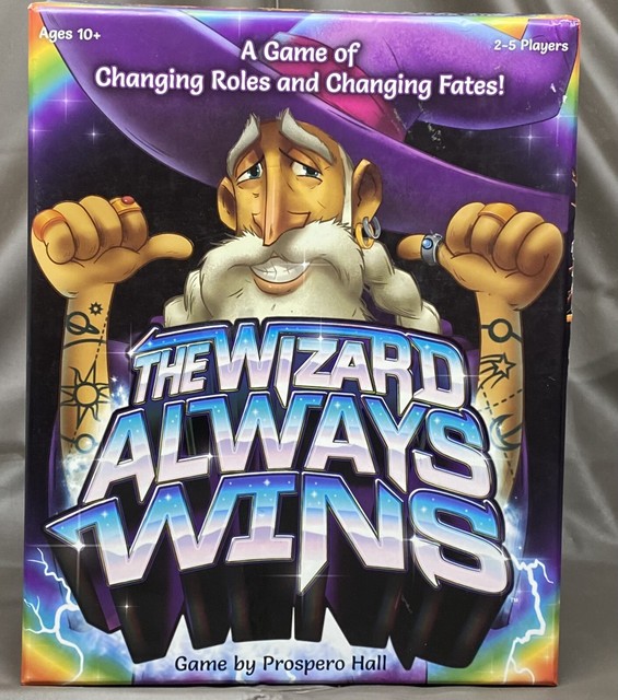 The Wizard Always Wins Board Game by Prospero Hall 2 to 5 Players 10 for sale online | eBay