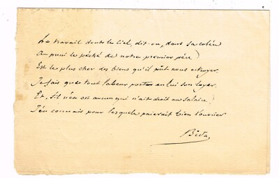 ALEXANDRE BIDA PEINTRE (ELEVE DE DELACROIX) ET POETE A SES HEURES | eBay