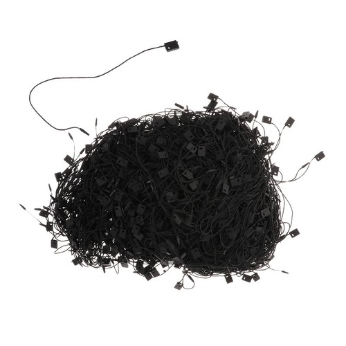 1000 Pcs Tag Nylon String ROUND Snap Lock Pin Loop Fastener Ties | eBay