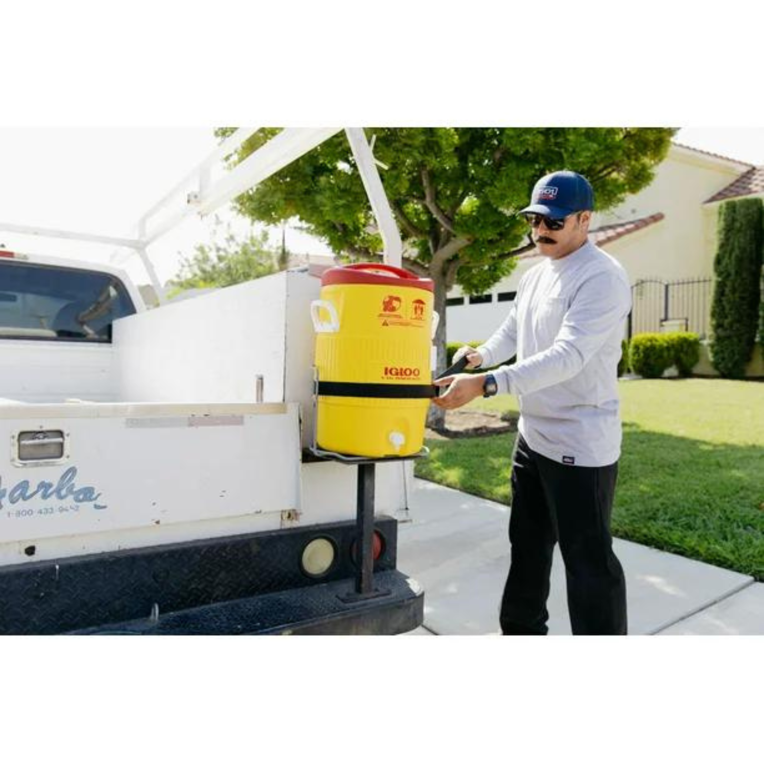 Igloo 25041 Wire Cooler Rack Fits Round body 2-5 Gallon Silver 385 ...