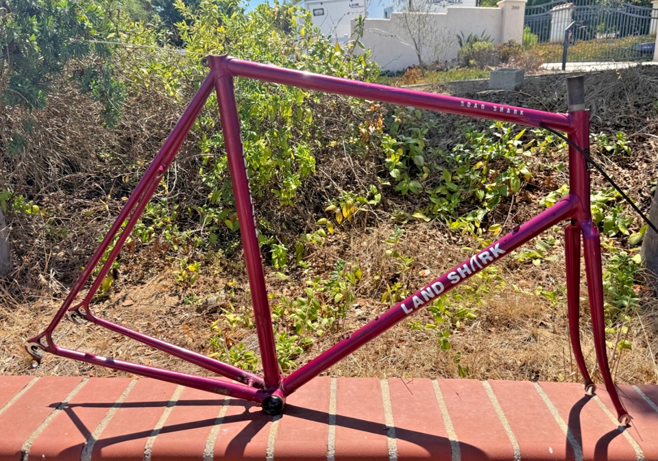 1987 Landshark Road Shark ROADSHARK by JOHN SLAWTA USA STEEL, LUGGED ...