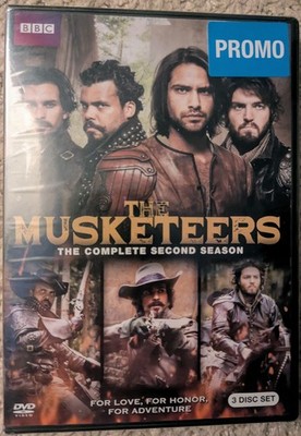 The Musketeers - The complete Second Season (3 Disc Set) DVD - BRAND ...