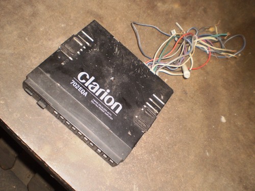 Clarion 702EQA Vintage EQ 7-Band Equalizer Amplifier | eBay