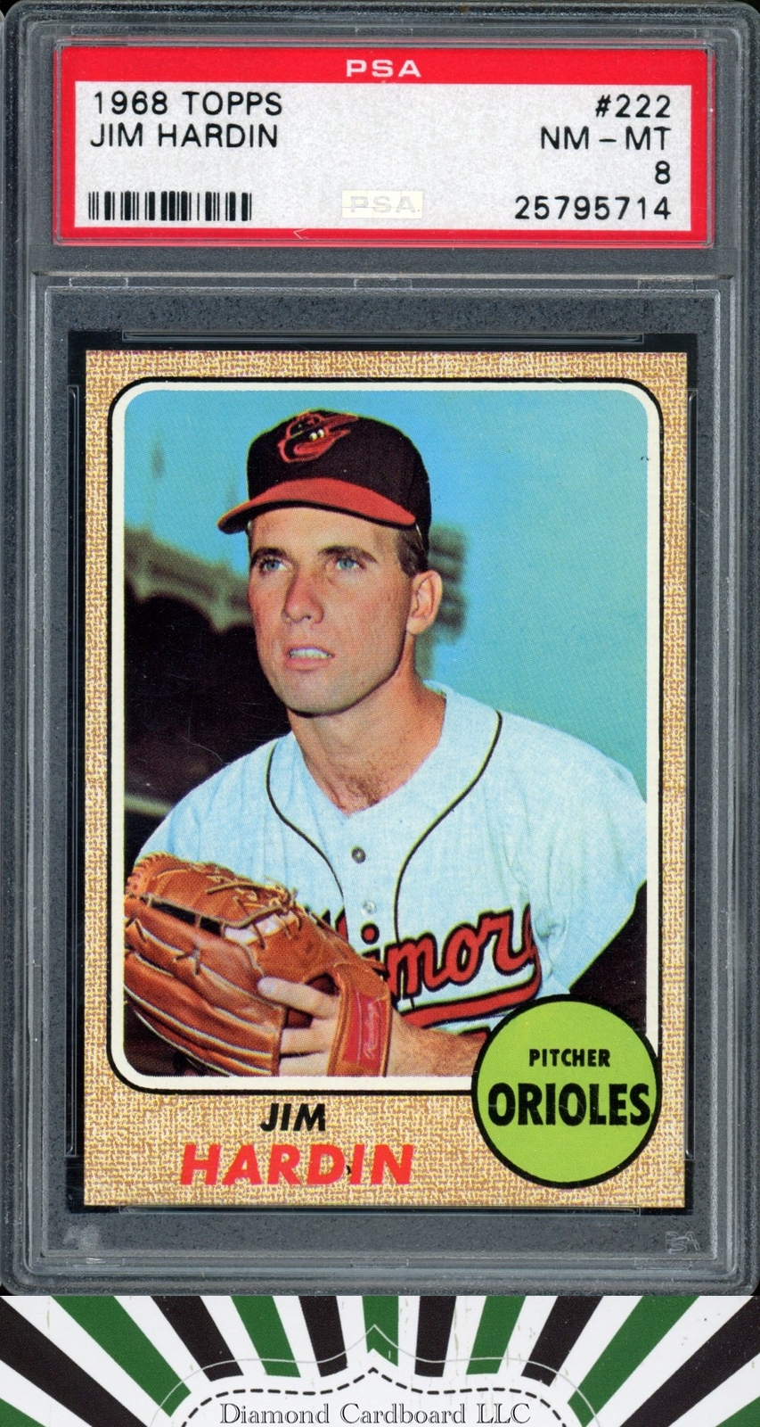 1968 Topps - #222 Jim Hardin (RC) for sale online | eBay