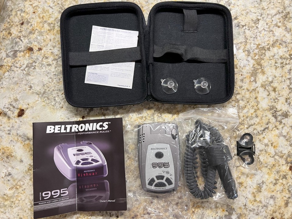 Beltronics Vector 995 Radar Detector New Condition - Never Used ...