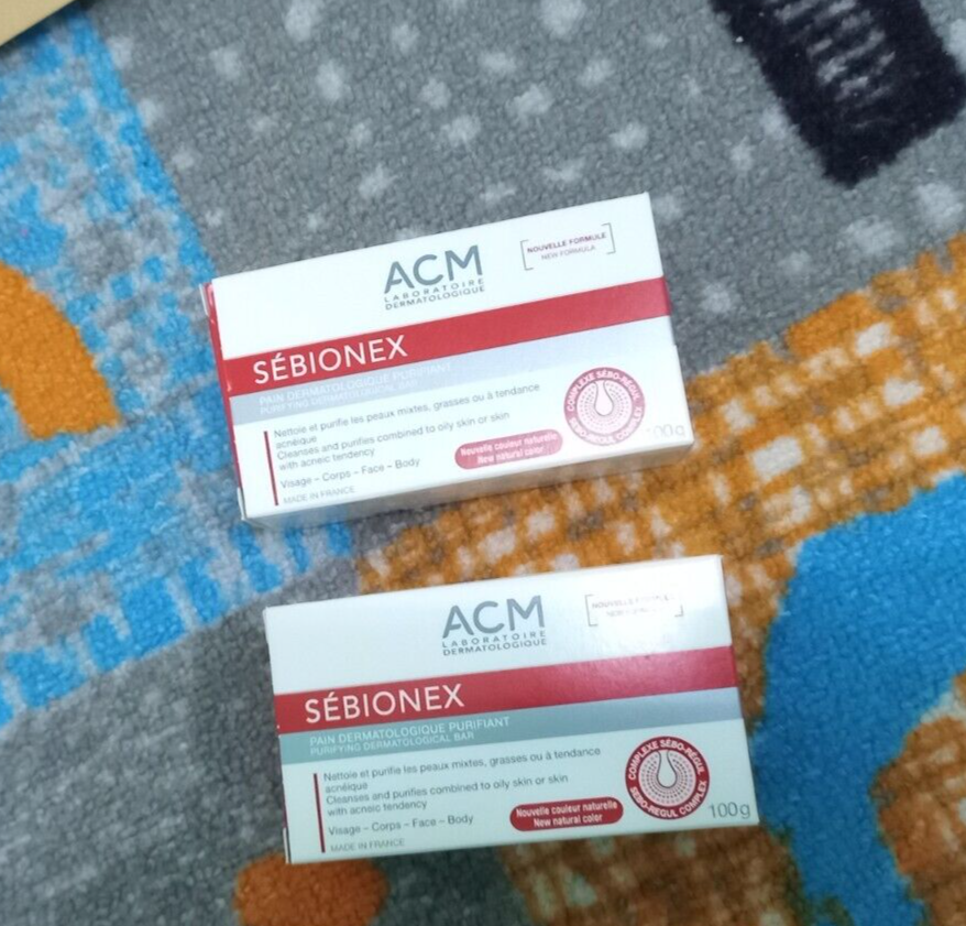 Acm sebionex dermatological bar purifying gentle clean oily skin type ...