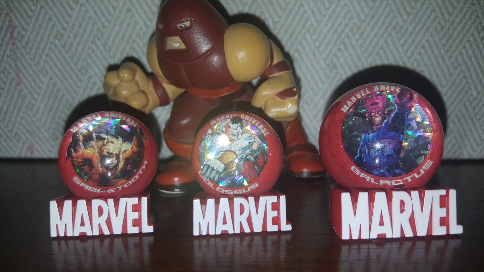 MCU Marvel Universe Marbs Marbles, Bases Lot & 2007 Juggernaut Figure ...