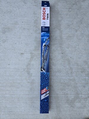 BMW E39 525I 528I 530I 540I M5 FRONT WINDSHIELD WIPER BLADE SET BOSCH ...