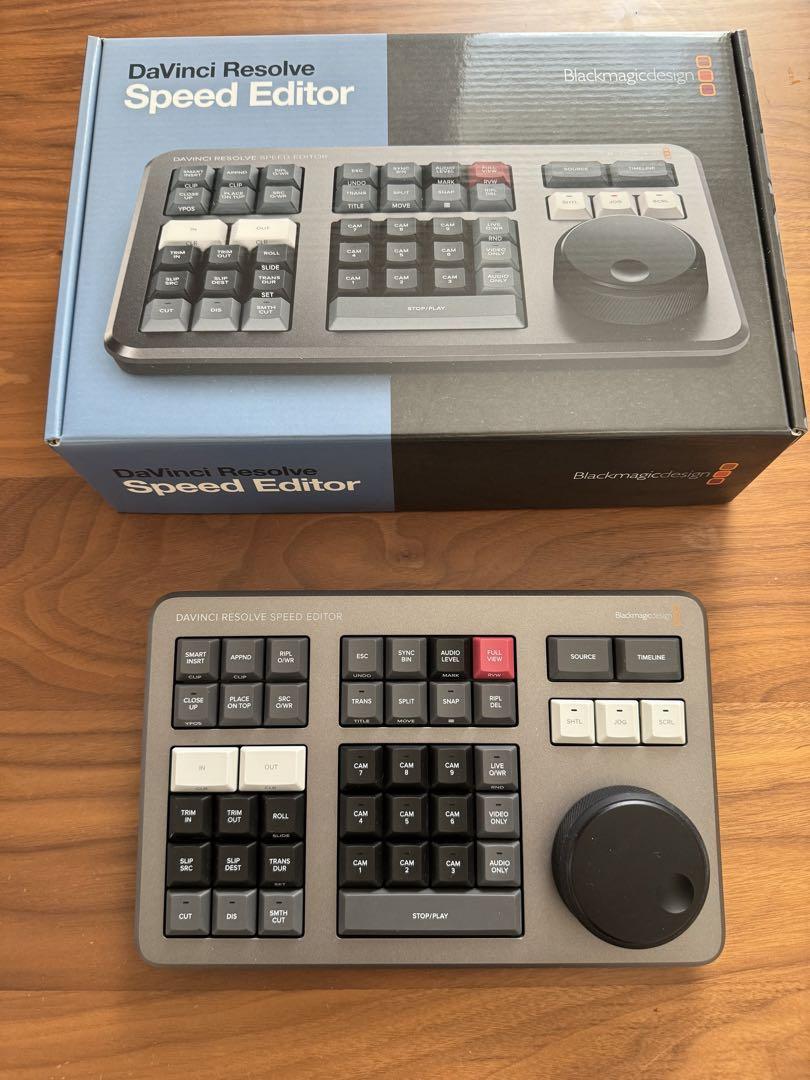 Blackmagic Design DaVinci Resolve Speed Editor Keyboard NO license ...