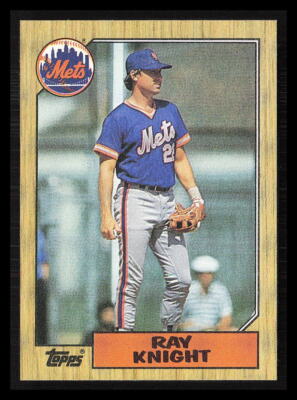 Ray Knight 1987 Topps #488 New York Mets | eBay