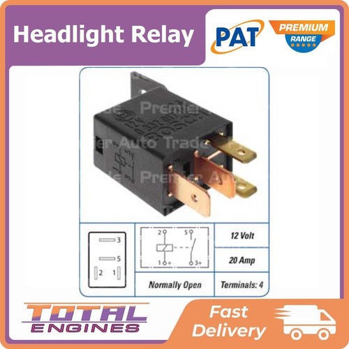 PAT Premium Headlight Relay fits Toyota Camry ASV50 2.5L 4Cyl 2AR-FE | eBay