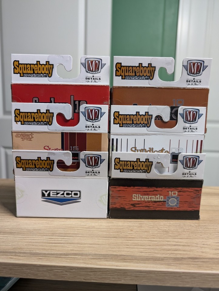 M2 Machines *** SQUARE BODY SYNDICATE #2 ** Complete Set | eBay