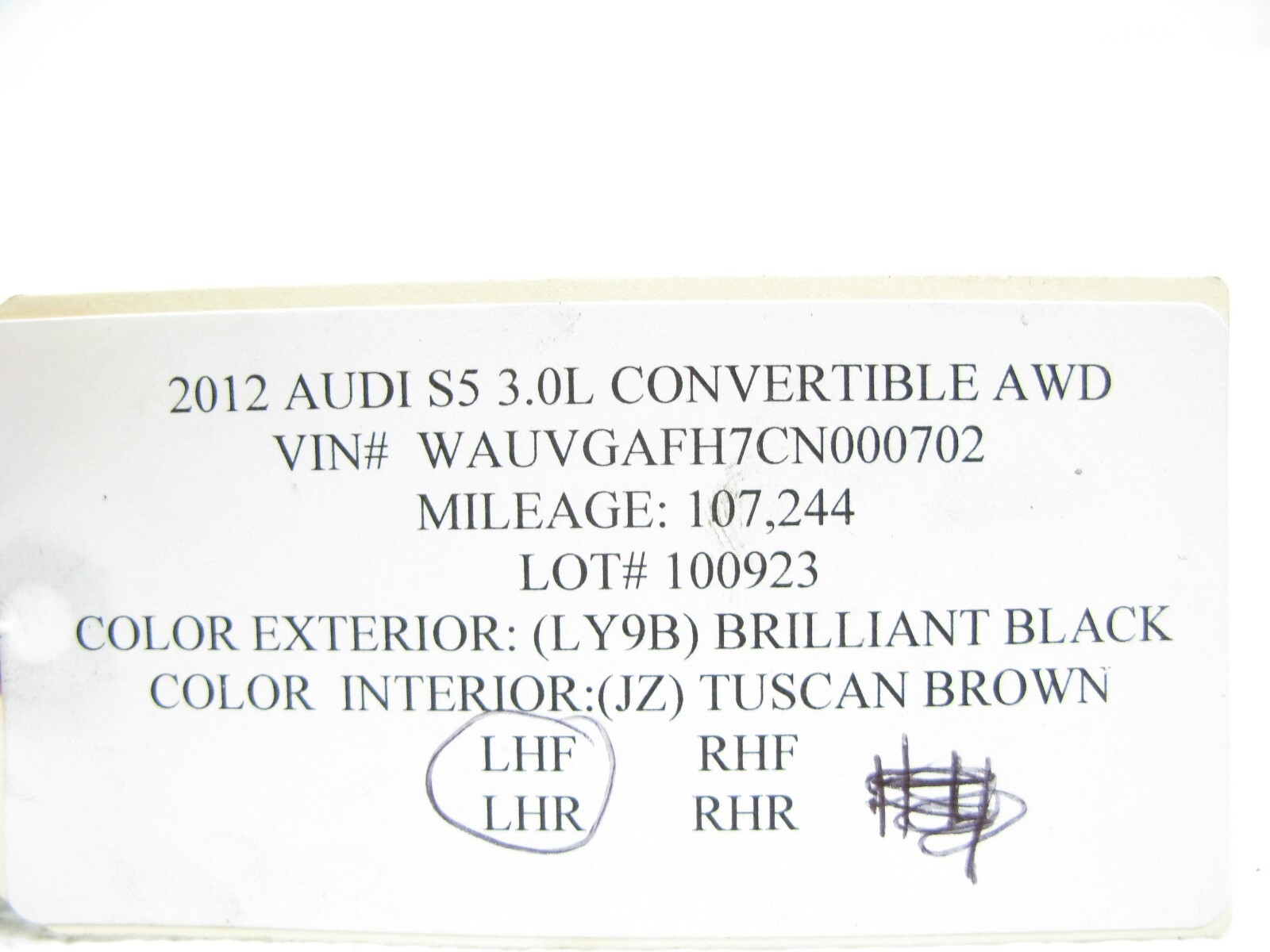 08-17 AUDI 8T A5 S5 ROCKER PANEL SIDE SKIRT MOLDING TRIM LEFT DRIVER ...