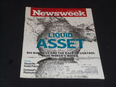 2010 OCTOBER 18 NEWSWEEK MAGAZINE - LIQUID ASSET FRONT COVER - L 20650 ...