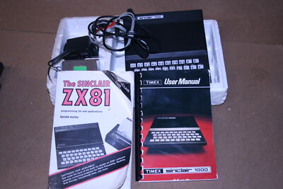 zx81 timex Sinclair 1000 microswitch keyboard composite, with TV ...