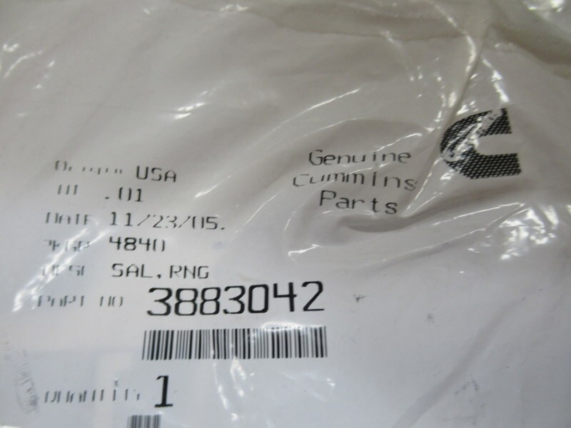 A6A Genuine Cummins Marine 3883042 Seal, O-Ring OEM New Factory Boat ...