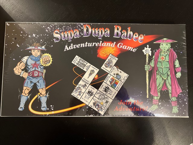 Rare Vintage Supa Dupa Babee Adventureland Game. New. Factory . for ...