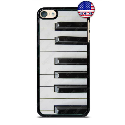 iPod Touch 7 6 5 4 Slim Hard Rubber Case Cover Elegant Piano Music ...