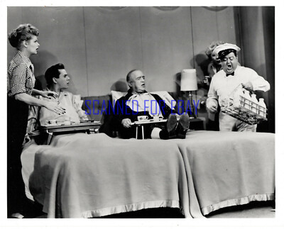 I LOVE LUCY RARE 8X10 PHOTO WITH COMIC BOBBY JELLISON | eBay