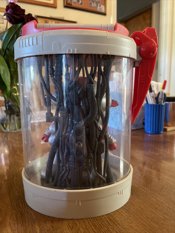 Vtg TEKNO DINKIE ROBOT Voice Activated Mom Bot Jibo-Kie Games Retro ...