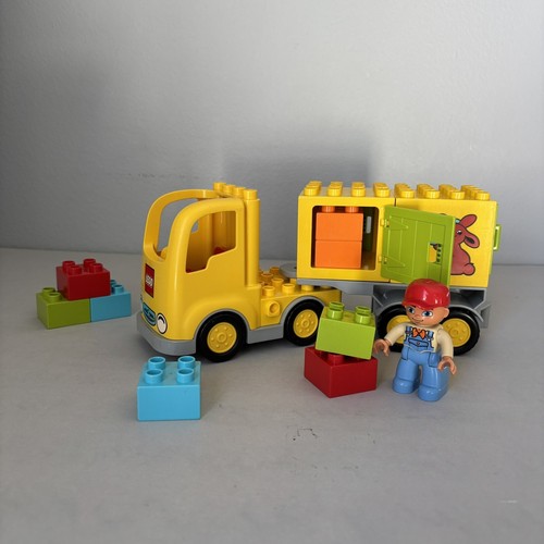 Lego Duplo 10601 Delivery Vehicle Complete Set Yellow Truck | eBay
