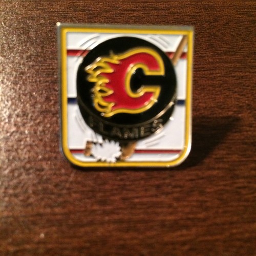CALGARY FLAMES HOCKEY LOGO PIN | eBay