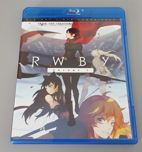 RWBY: Volume 3 (Blu-ray / DVD combo 2016, 2-Disc Set) Pre-owned | eBay