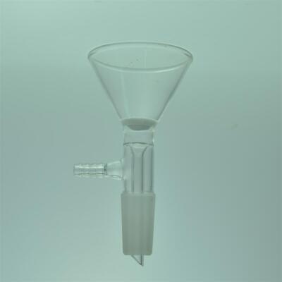 Laboratory 60° side Angle Filter funnel G3 Fritted Disc 24/40 | eBay