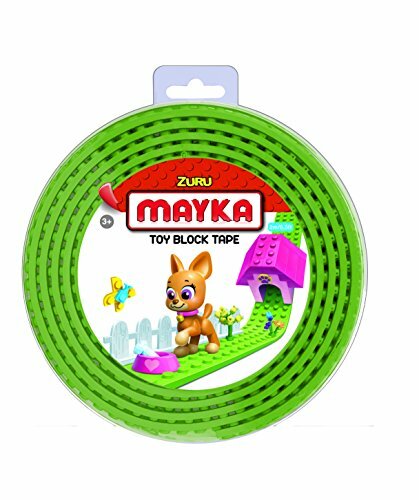 Mayka Toy Block Tape by Zuru | 2 Meters | 4 Stud | Light Green | eBay