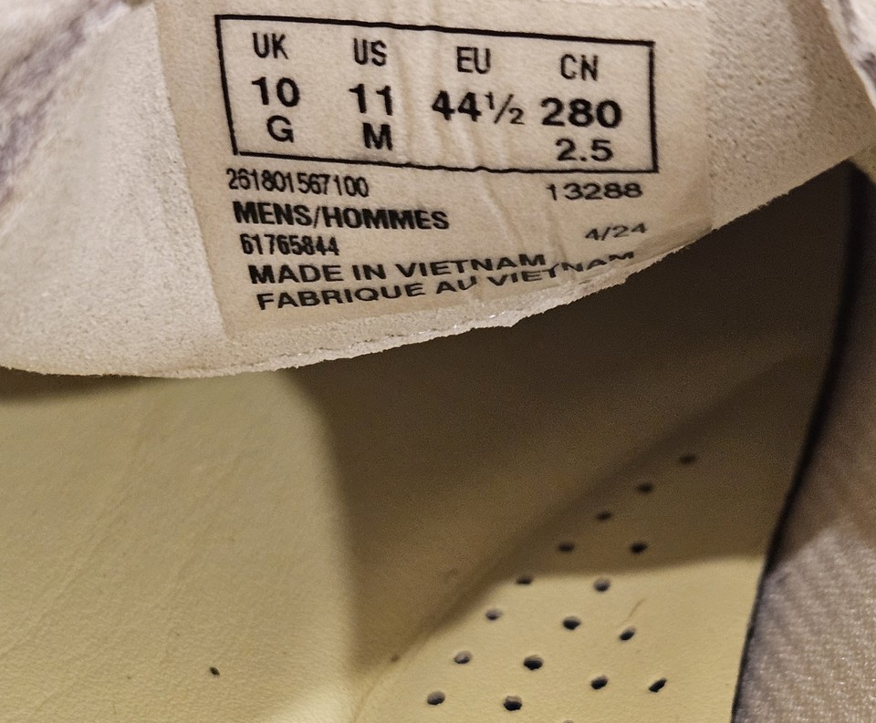 NEW CLARKS SIZE 11 MEN'S TORLITE LO SNEAKERS LACE-UP SHOES ECRU MULTI ...