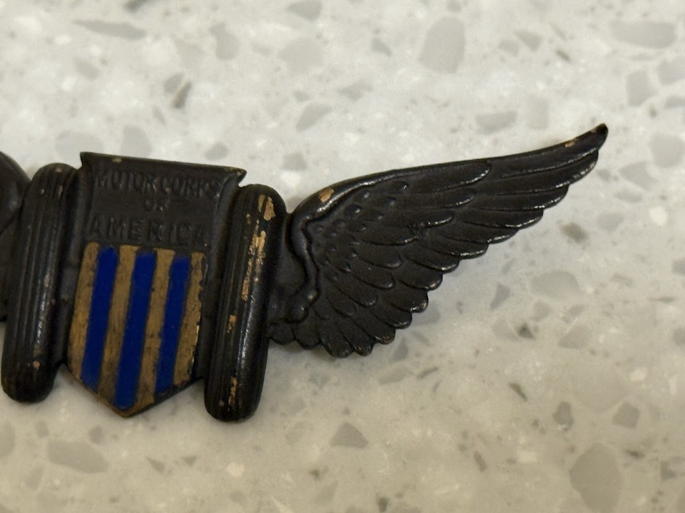 WWI Women’s Motor Corps Of America Ambulance Drivers Cap Badge Rare EXC ...