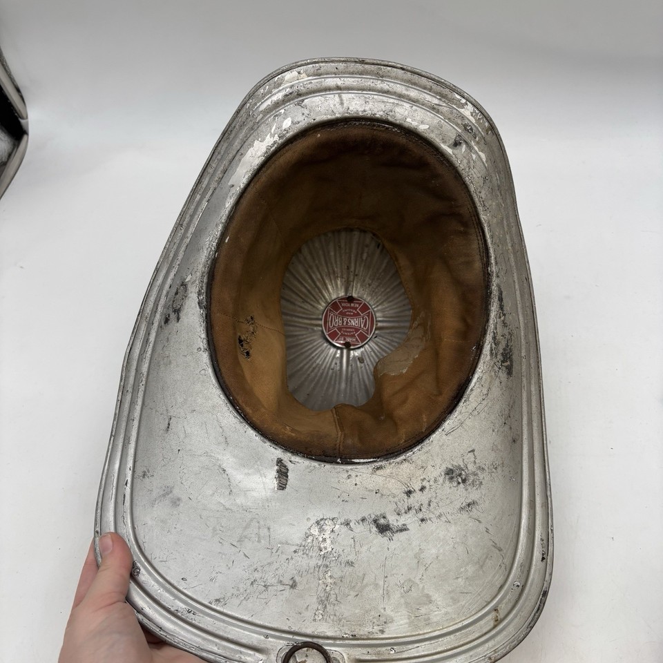 Vintage Firefighter Helmet Cairns & Brother Chief Fire Helmet #1 Metal ...